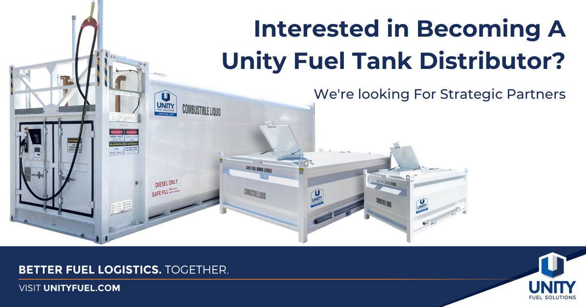 Become a Unity Fuel Tank Distributor Today! Interested?